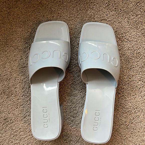Gucci | Shoes | Gucci Womens Rubber Slide Sandal | Poshmark